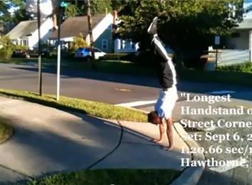 Most Handstand World Records Set On RecordSetter.com | World Record ...
