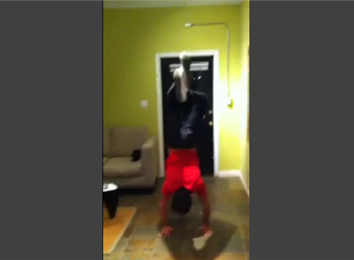 Longest Handstand With Feet Crossed | World Record | Jaspar Weir