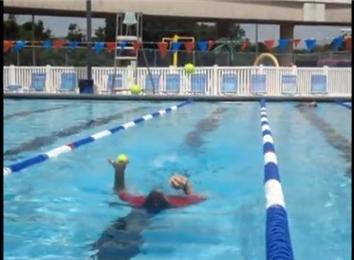 Most Catches Juggling Four Balls While Swimming | World Record | Joe Salter