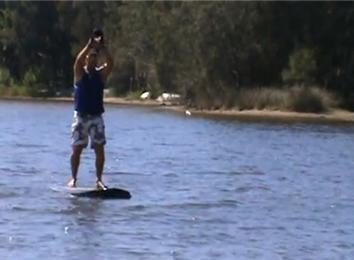 Most Kettlebell Swings On A Floating Paddleboard In One Minute | World ...