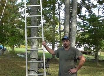 Tallest Ladder Treestand | World Record | Christopher Roberts