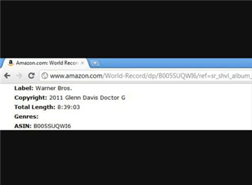 Longest Album | World Record | Glenn Davis Doctor G
