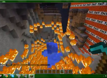 Most TNT Detonated In Creative Mode Of "Minecraft" | World Record ...