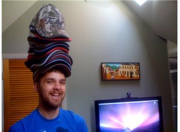 Most Hats Worn At Once | World Record | Scott Reynen