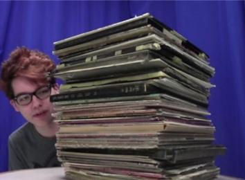 Tallest Vinyl Record Tower | World Record | Nicky Pembroke