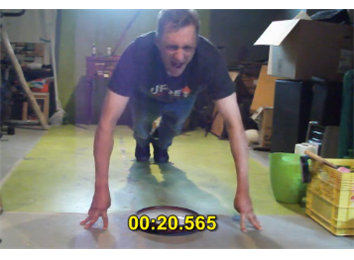 Longest Six-Finger Plank | World Record | Darryl Learie