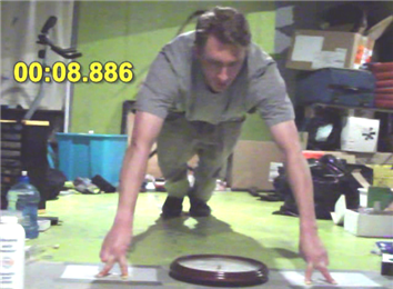 Longest Four-Finger Plank | World Record | Darryl Learie