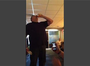 Fastest Time To Chug A 20-Ounce Bottle Of Powerade | World Record ...