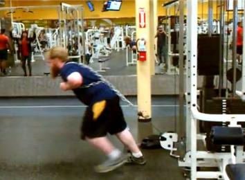 Heaviest Weight Pulled With Sled Cable And Chains | World Record | Mark ...