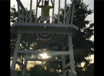 Tallest Rocking Chair To Perform Burpee Exercises On | World Record ...