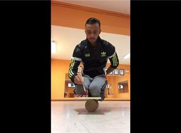 Tallest Dice Tower Stacked Using Chopsticks While Balancing On A ...