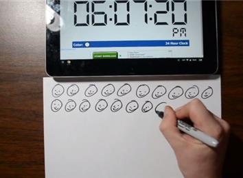 Most Smiley Faces Drawn In One Minute | World Record | Jonathan Harris