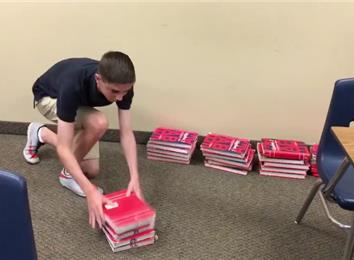 Most Math Books Stacked In One Minute | World Record | Jacob Cah