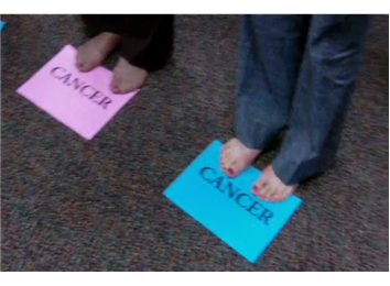 Most Toes Stomping On "Cancer" | World Record | Nurse Oncology ...