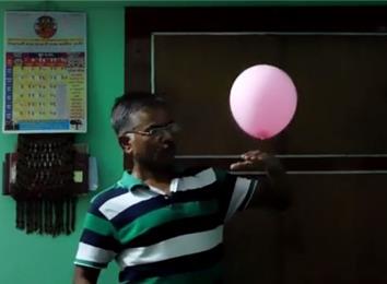 Most Times Bouncing A Balloon On Back Of Left Hand In 30 Seconds ...