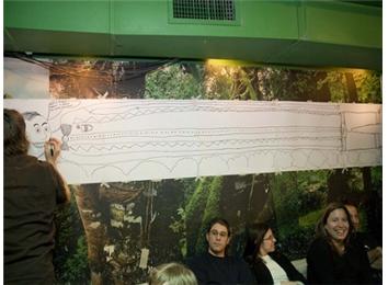 Tallest Drawing Of A Short Person | World Record | Todd Lamb