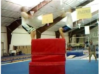 Highest Tandem Back Flip | World Record | Doug Williams