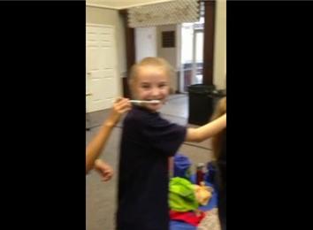 Largest Toothbrush Circle | World Record | Jackson Bloomer