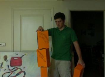 Tallest Vemma Box Tower | World Record | Robert Marshall