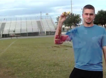 Longest Banana Throw | World Record | bob smith