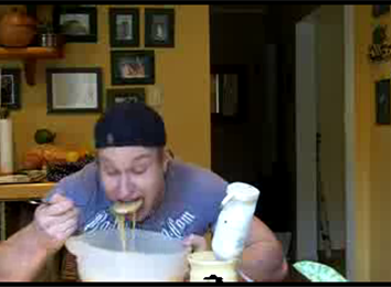 Fastest Time To Eat 900 Grams Of Protein Powder | World Record ...