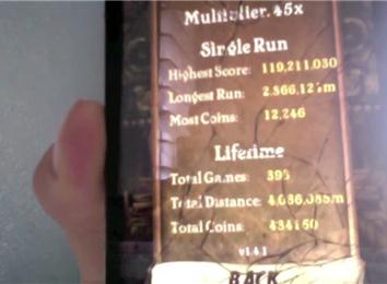 Highest Score On "Temple Run" | World Record | Blake Bell