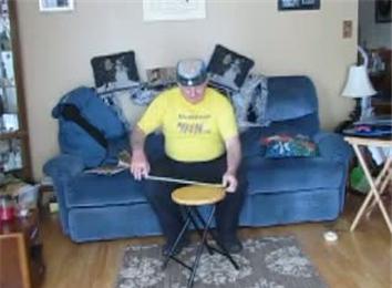 Longest Time Balancing A Hardwood Stool On Thumb | World Record | Doug ...