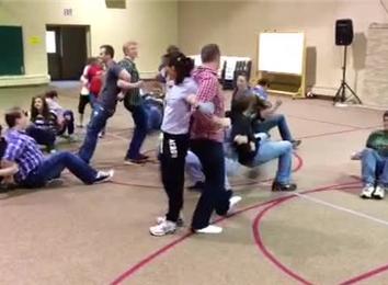 Most Pairs Of People Doing Back-To-Back Stand-Ups | World Record ...