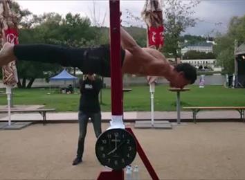 Longest Full Back Lever Hold | World Record | Bob Bodnar