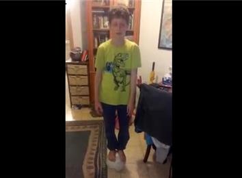 Longest Time Standing On A Soccer Ball | World Record | Amir ILAN