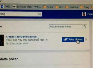 Most Facebook Pokes | World Record | Emma Øvergård