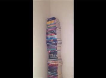 Tallest Book Tower Stacked In A Corner | World Record | Chelsey Currier