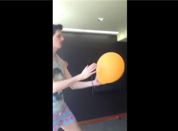 Most Balloon Rotations From A Single Slap | World Record | Matty MyBoy