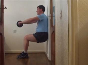 Longest Wall Sit While Holding A 10-Pound Weight At Shoulder Height ...