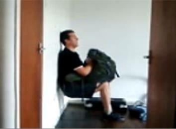 Longest Wall Sit While Carrying A 60-Pound Weight | World Record ...