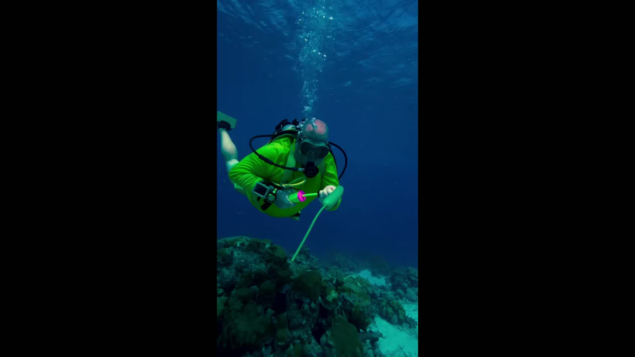 Most Balloon Animals Made While SCUBA Diving | World Record | Woody Tinsley